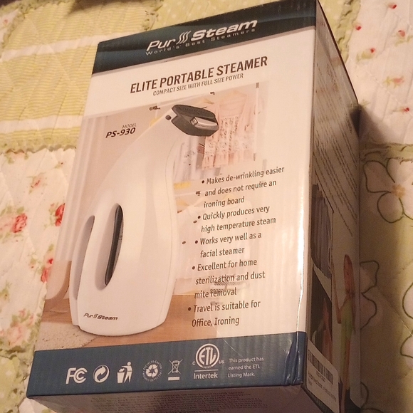 Pur Steam | Other | Pur Steam Elite Portable Steamer | Poshmark